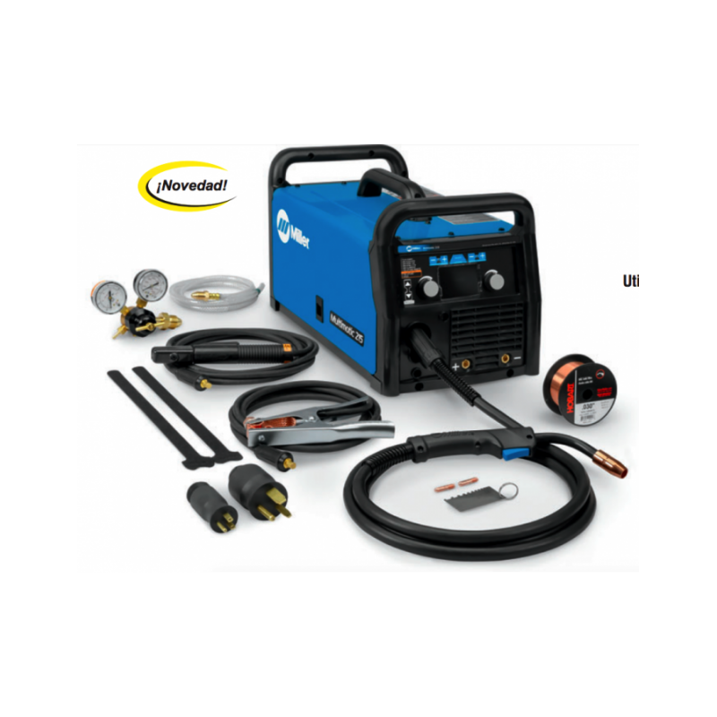 Soldadora Miller Multimatic 215 Multi Proposito 907693 Azul